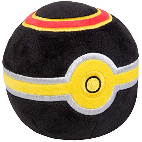 Pokemon Pokéball Plush 5-Pack - Includes Poke, Master, Ultra, Quick, Luxury Ball - Soft Stuffed Poke Balls with Weighted Bottom - 4" Each - Gift for Kids, Ages 2+