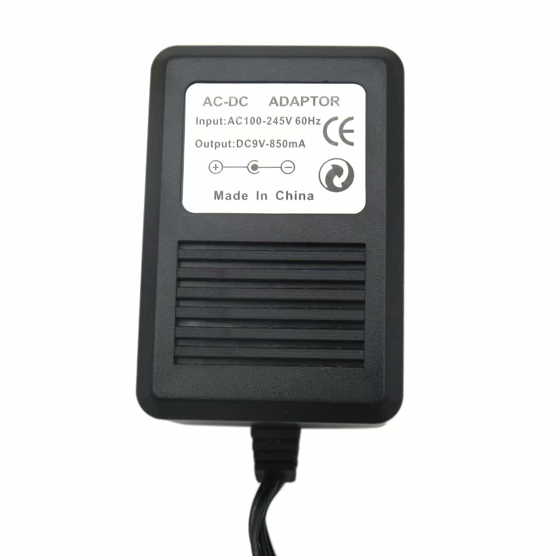 USonline911 Premium Audio Video RCA AV Cable Adapter Cord + AC Power Supply to External TV Screen Monitor for SEGA Genesis 1 Original MK1601 Gaming Systems Console Game Bundle Set