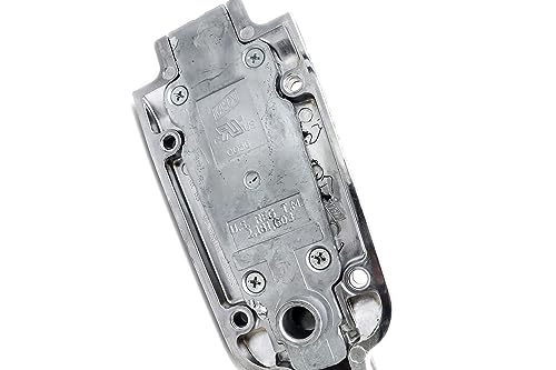 Re Fridge Kason 0056 Polished Chrome Handle KIT with 3/4" to 1 1/2" Offset Strike, 6" Inside Release, and Hardware KIT