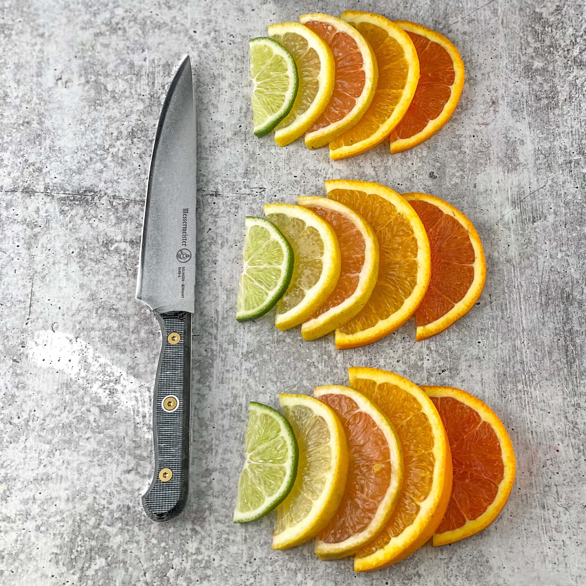Messermeister Custom 6” Semi-Flexible Utility Knife - X50 German Stainless Steel - Rust Resistant & Easy to Maintain - Made in Solingen, Germany