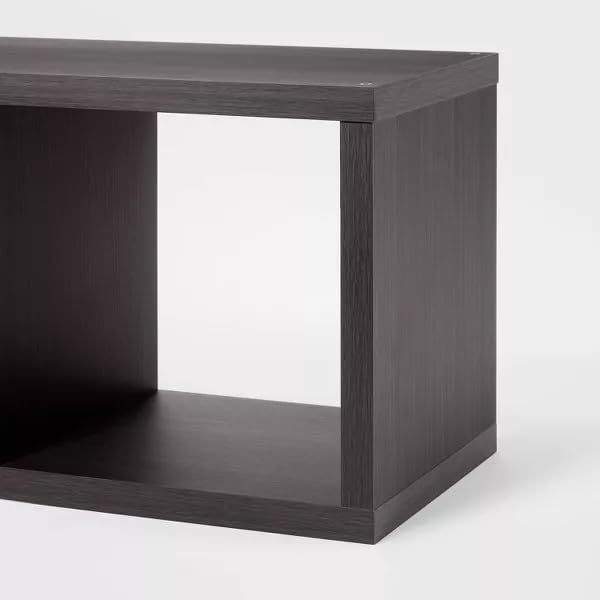 TRoMI 2 Cube Organiser, Bookcase, can be Placed Flat or Vertically. (Black), CMWI9I2