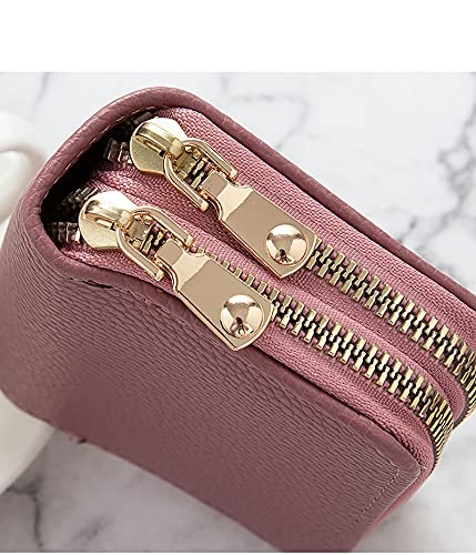 Tessem double zipper wallet Travel accessories wallets card sets of wallet Zero wallet youth fashion wallet purse women's gift