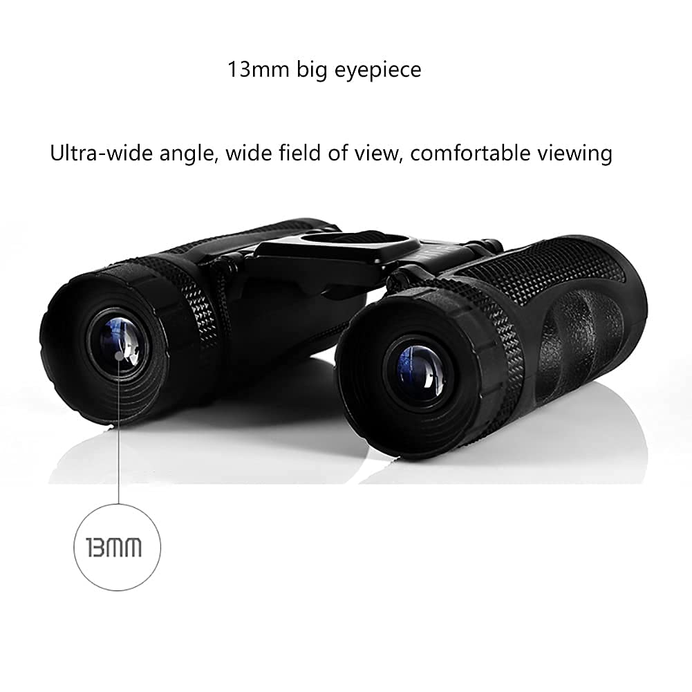 Binoculars 12x25 Compact BAK4 Prism FMC Lens Binoculars Waterproof for Birds Watching Hunting Travel Handheld Telescope