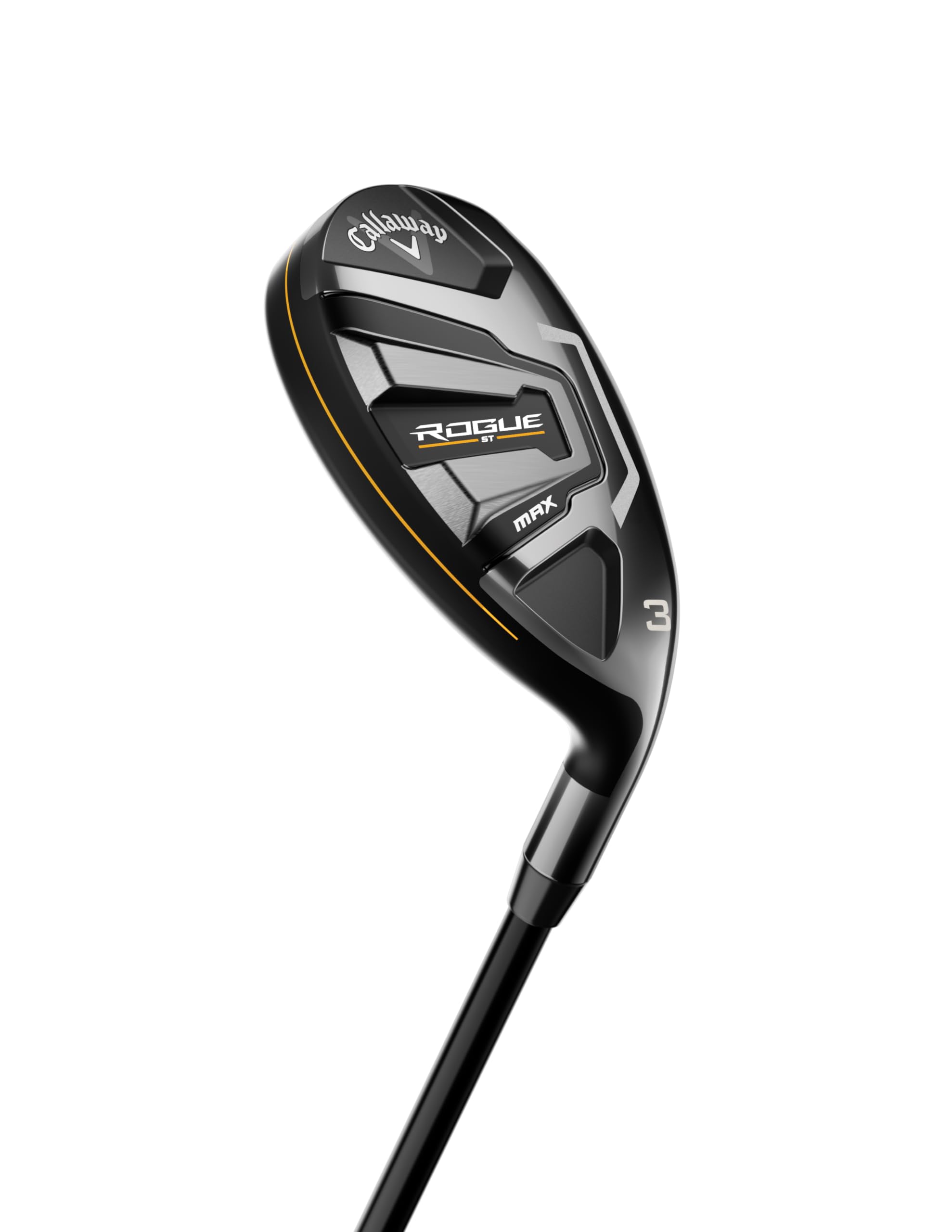 Callaway Golf 2022 Rogue ST Max Hybrid (Right Hand, Graphite Shaft, Stiff Flex, 3 Hybrid), Silver