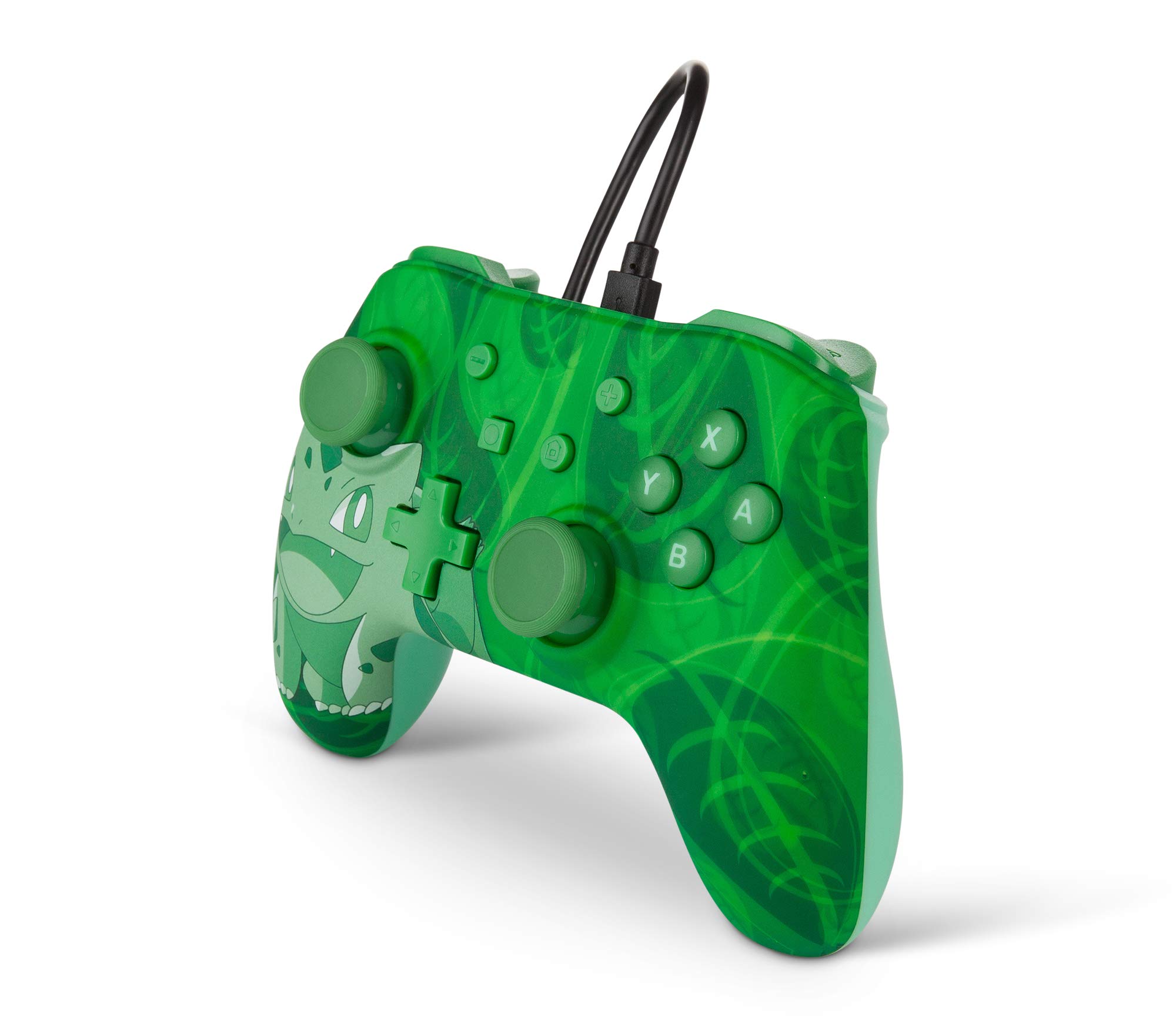 PowerA Wired Controller for Nintendo Switch - Pokémon: Bulbasaur Overgrow, Gamepad, Game controller, Wired controller, Officially licensed
