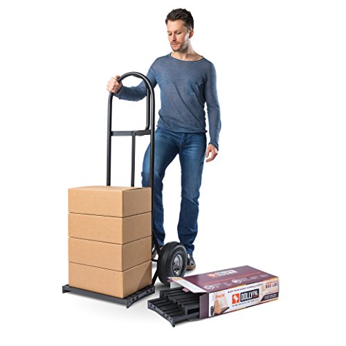 Dolly Pal Hand Truck Helper and Mini Storage Pallet 18" x 10" x 1.5" (3-Pack Box)
