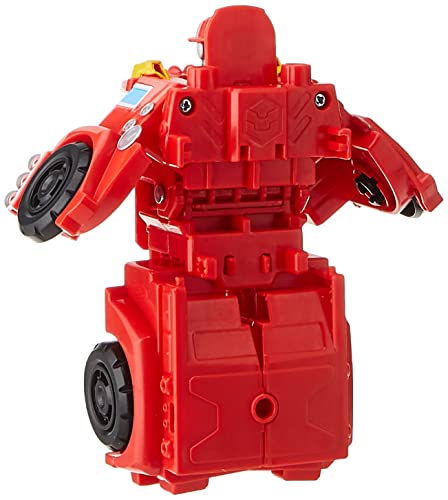 Transformers Playskool Heroes Rescue Bots Academy Classic Heroes Team Heatwave The Fire-Bot Converting Toy, 4.5-Inch Action Figure, Kids Ages 3 and Up