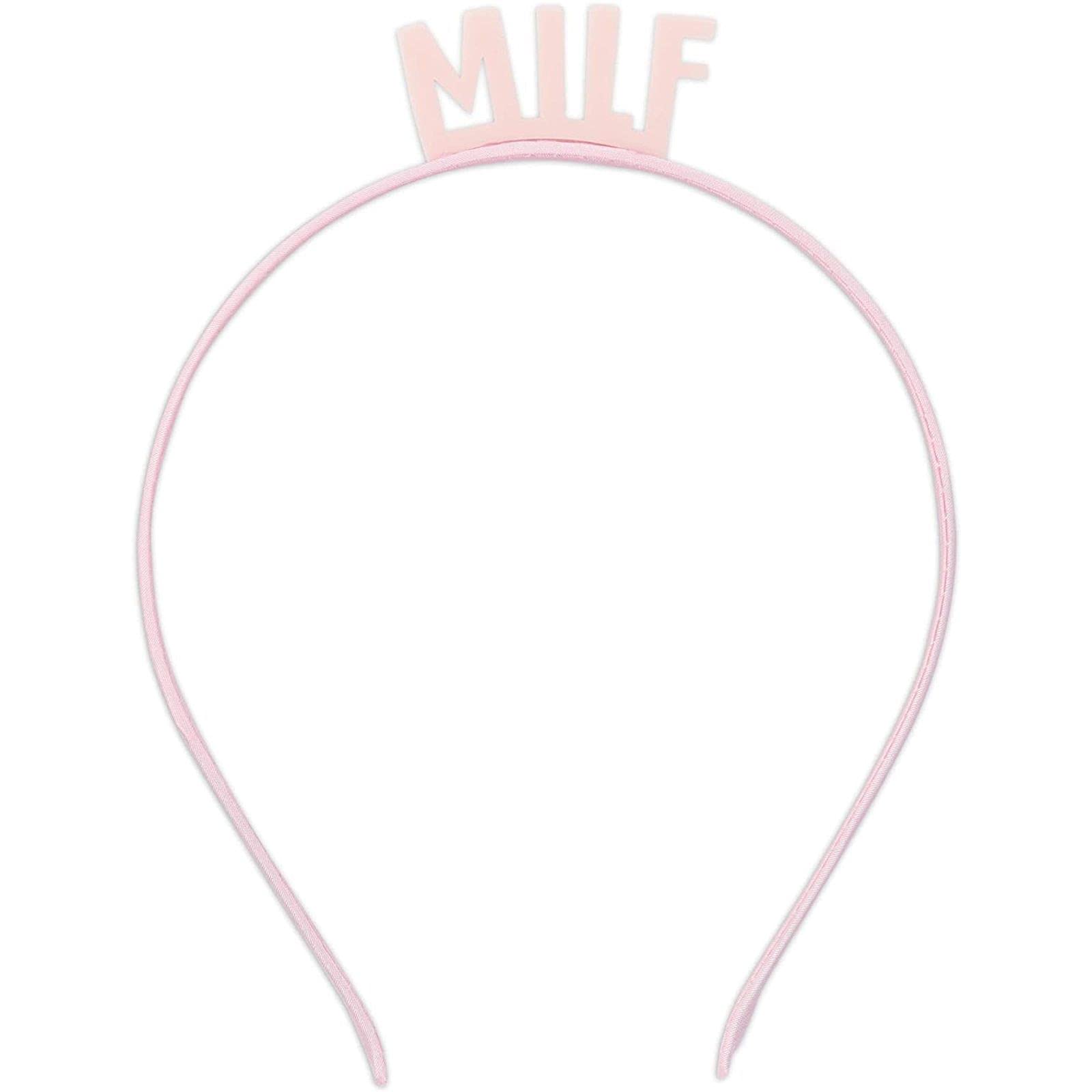 BLUE PANDA Bridal Party Headband Tiara 8 Pack - Bachelorette Party Accessories
