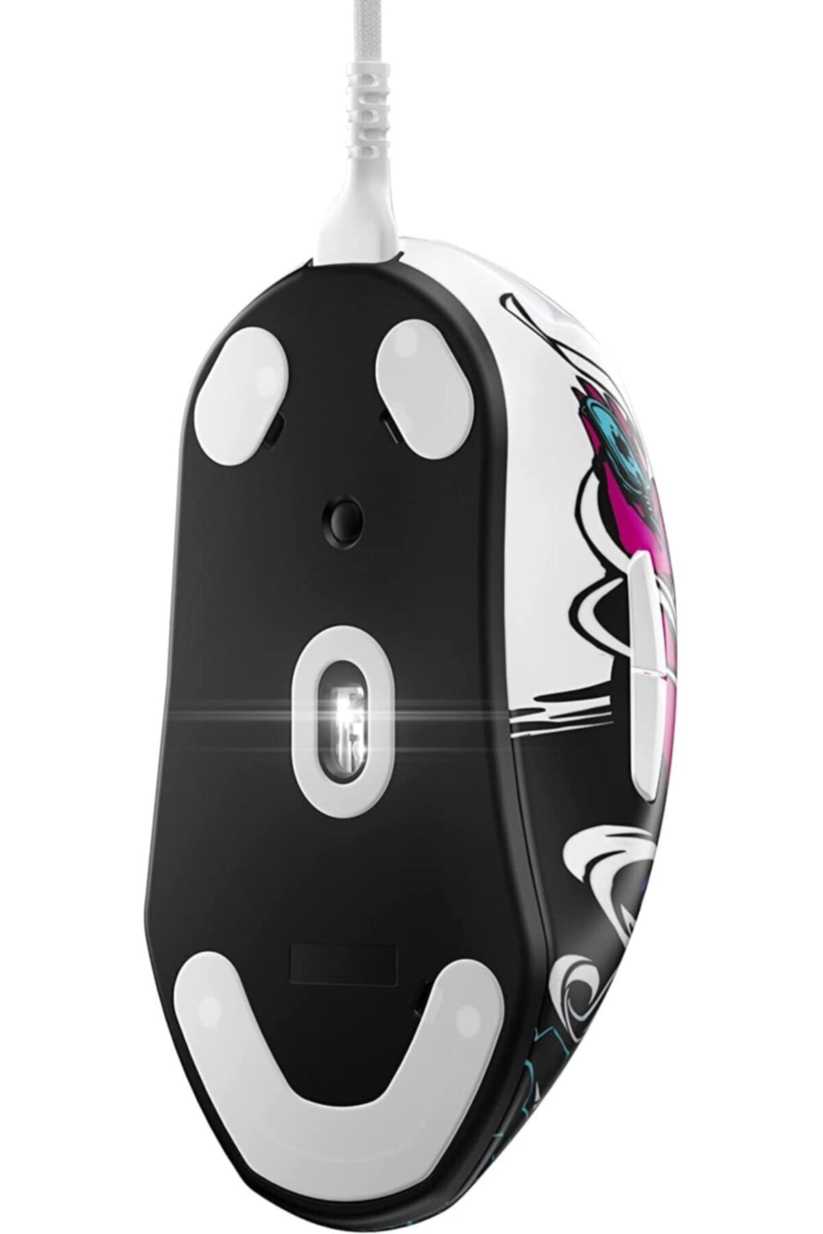 SteelSeries Prime Neo Noir - FPS Gaming Mouse – 18,000 CPI TrueMove Pro Optical Sensor – 5 Programmable Buttons – Magnetic Optical Switches – Brilliant Prism RGB Lighting