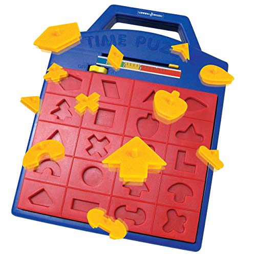 Winning Fingers Shape Toy Puzzle Game – Pop Up Board Game with Shape Puzzles - Two Players Concentration Games Puzzle Board Matching Game - Educational Toy for Kids 3 Years and Older