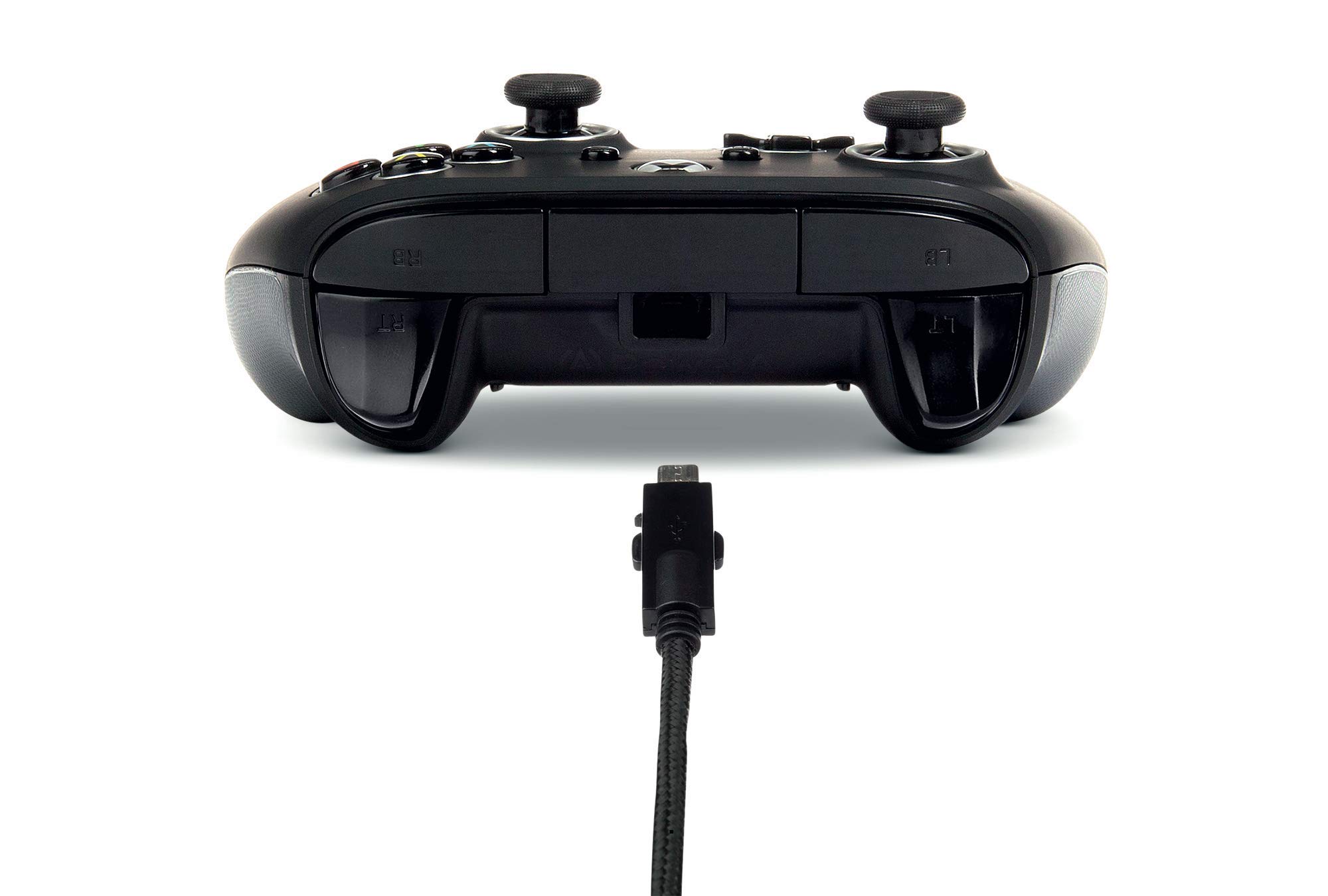 PowerA Fusion Pro Wired Controller for Xbox One - Black (Renewed)