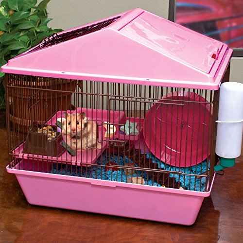 Ware Manufacturing Animal House 16" 2 LevelĀ for Hamster - Colors May Vary