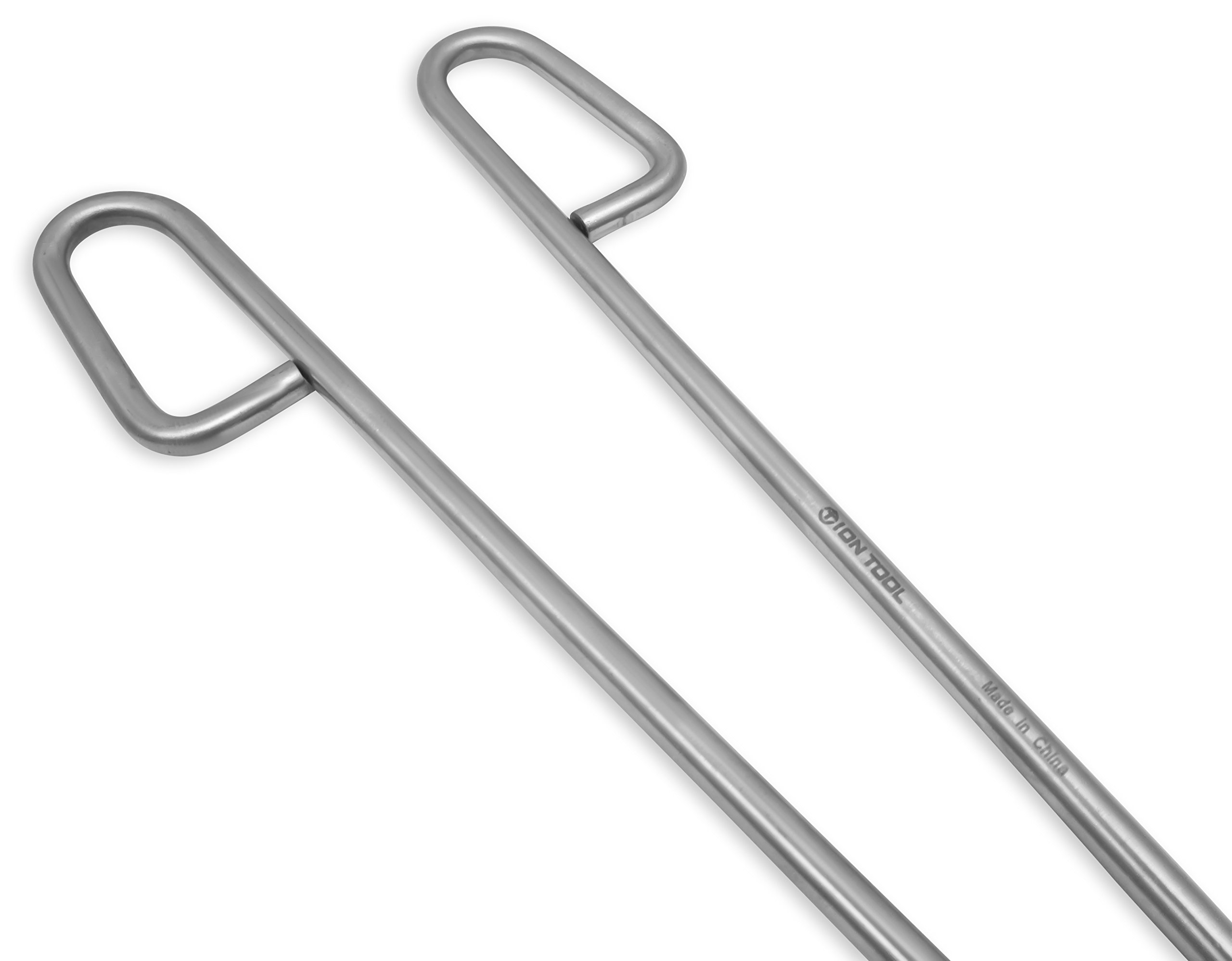 ION TOOL 18” Crucible Tongs, Stainless Steel, Professional Grade