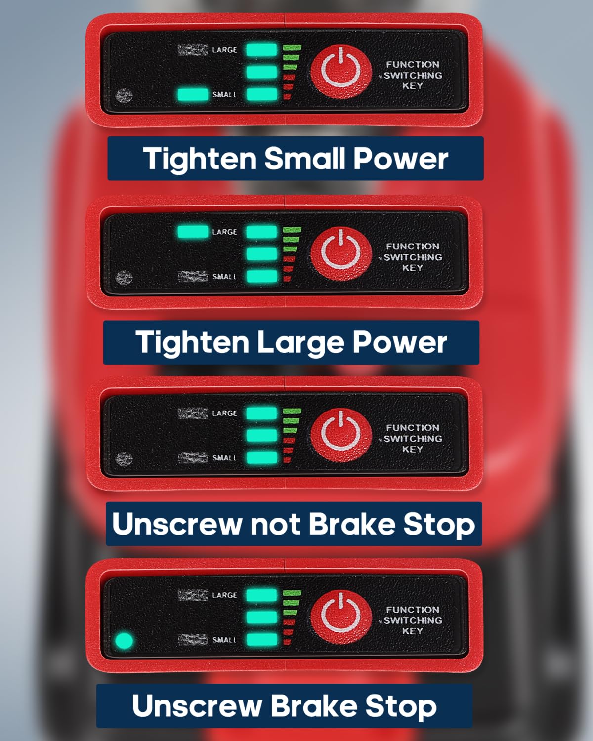 GCCSJ Cordless Impact Wrench 1/2 Inch Brushless High Torque Wrenches 210 ft-lbs Right Angle Detent Anvil Impact Drive Set Kit 2 Battery 18V 2300RPM Chuck/Drill/Sockets/Tool Box/Fast Charger
