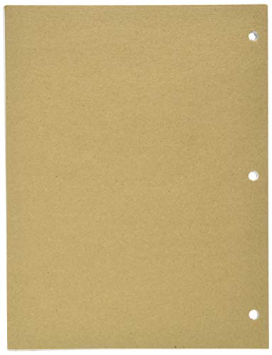 Top Flight Filler Paper, Quadrille Rule, 10.5 x 8 Inches, 80 Sheets (81060),White