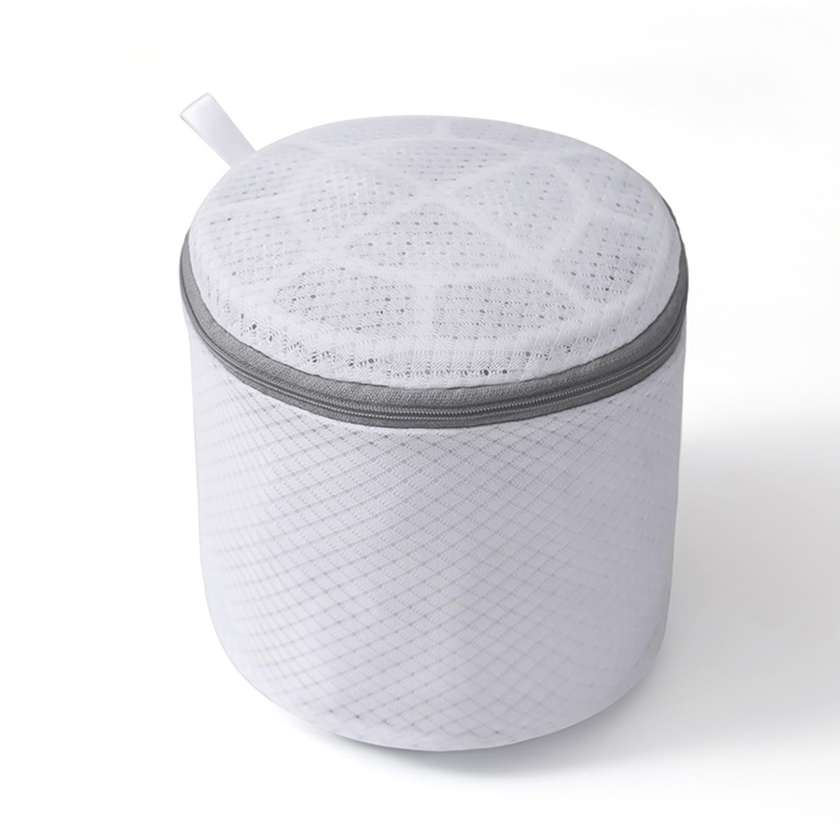 Dearanswer Delicate Bra Washing Bag Lingerie Mesh Laundry Bag with Hanging Loop Underwear Bag for Socks Undershirt,Light white