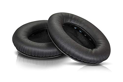 WC Upgraded Replacement Ear Pads for Bose QC15 Headphones Made by Wicked Cushions- Supreme Comfort - Compatible with QC25 / QC2 / AE2 / AE2i / AE2W - Extra Durable | (PU Leather)
