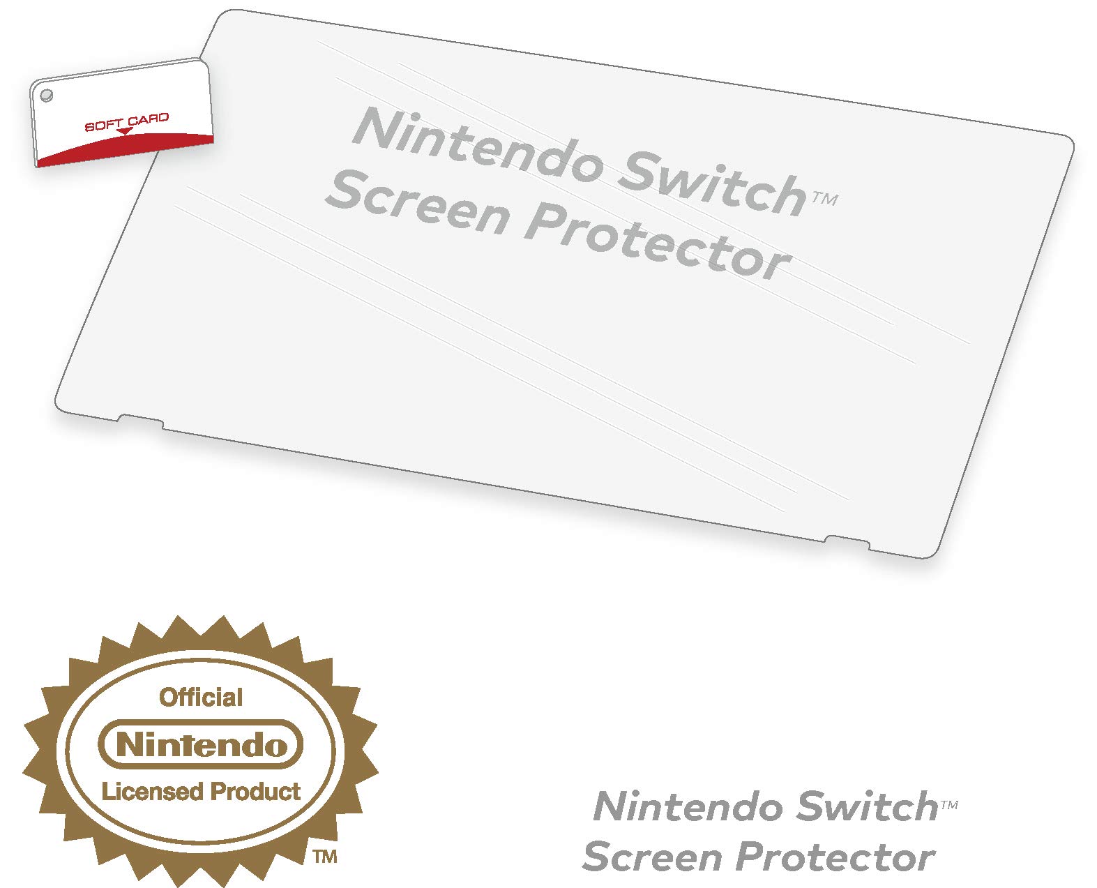 Nintendo Switch Protection Pack β Screen Protector, Cleaning Cloth, Game Card Cases, Micro SD Cases