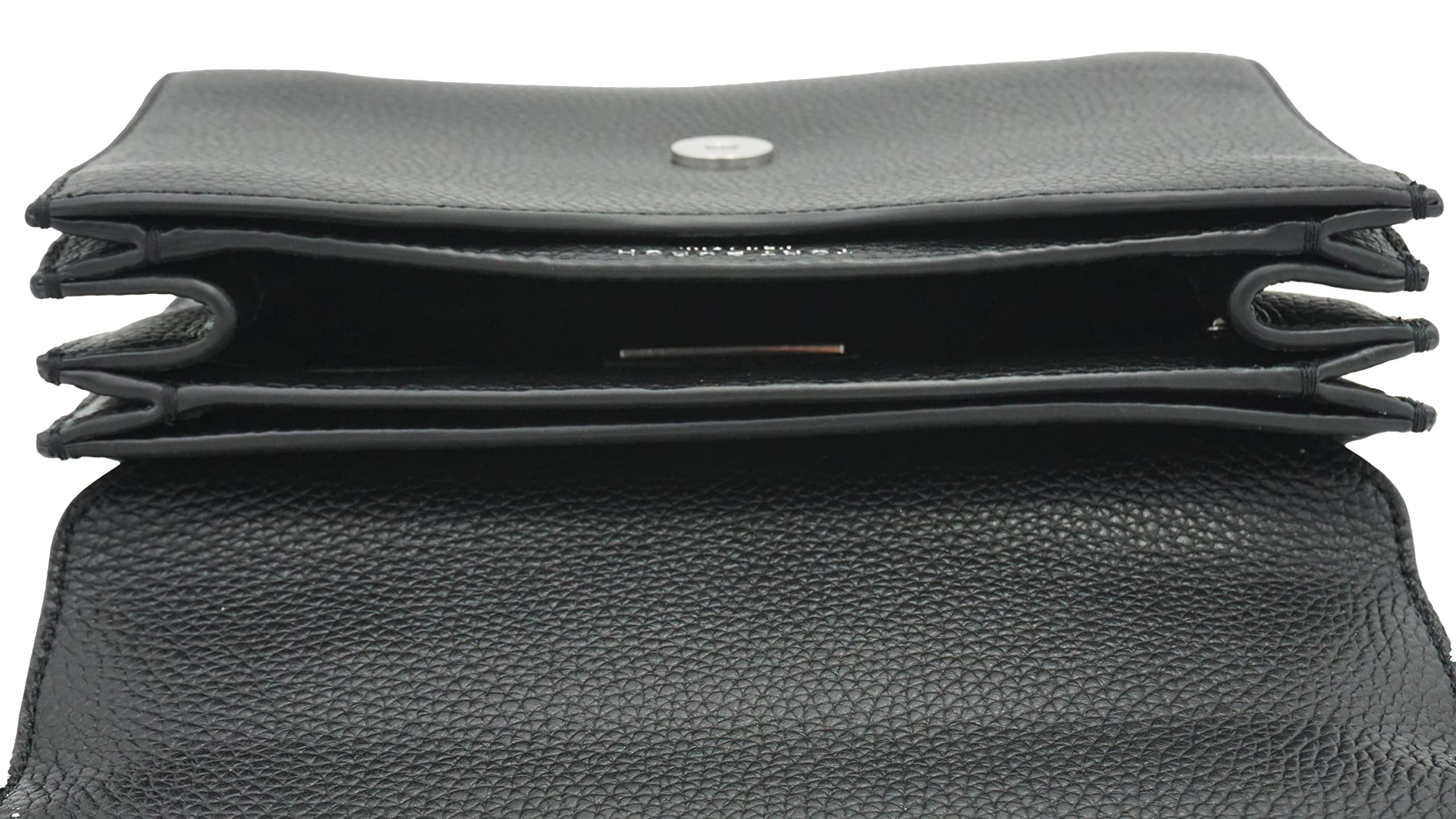Tory Burch 73505 Black/Stainless Steel Hardware Britten Small Women's Adjustable Shoulder Bag