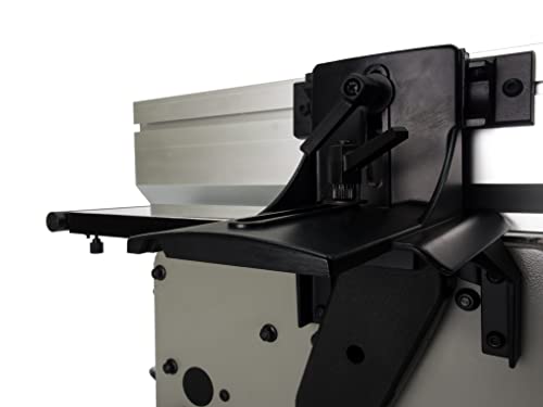 Cutech 40180HB 8-Inch Spiral Cutterhead Benchtop Jointer with 16 Tungsten Carbide Inserts and Teflon Coated Extendable Tables