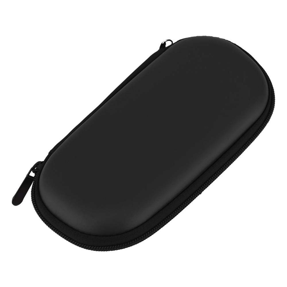 Protective Hard Case for PS Vita, Anti-Droop Case Cover Travel Organizer Carrying Bag with Screen Waterproof Shockproof Storage Protector for Sony Vita(Black) [video game]