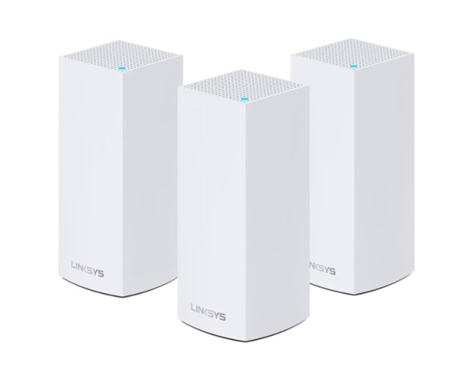 Linksys AX5300 Atlas PRO Wi-Fi 6 System: Wireless Router and Extenders Gigabit Ethernet Ports, 8100 sq ft PRO Range (3 Pack) (8100 sq ft - PRO Range, AX5300)