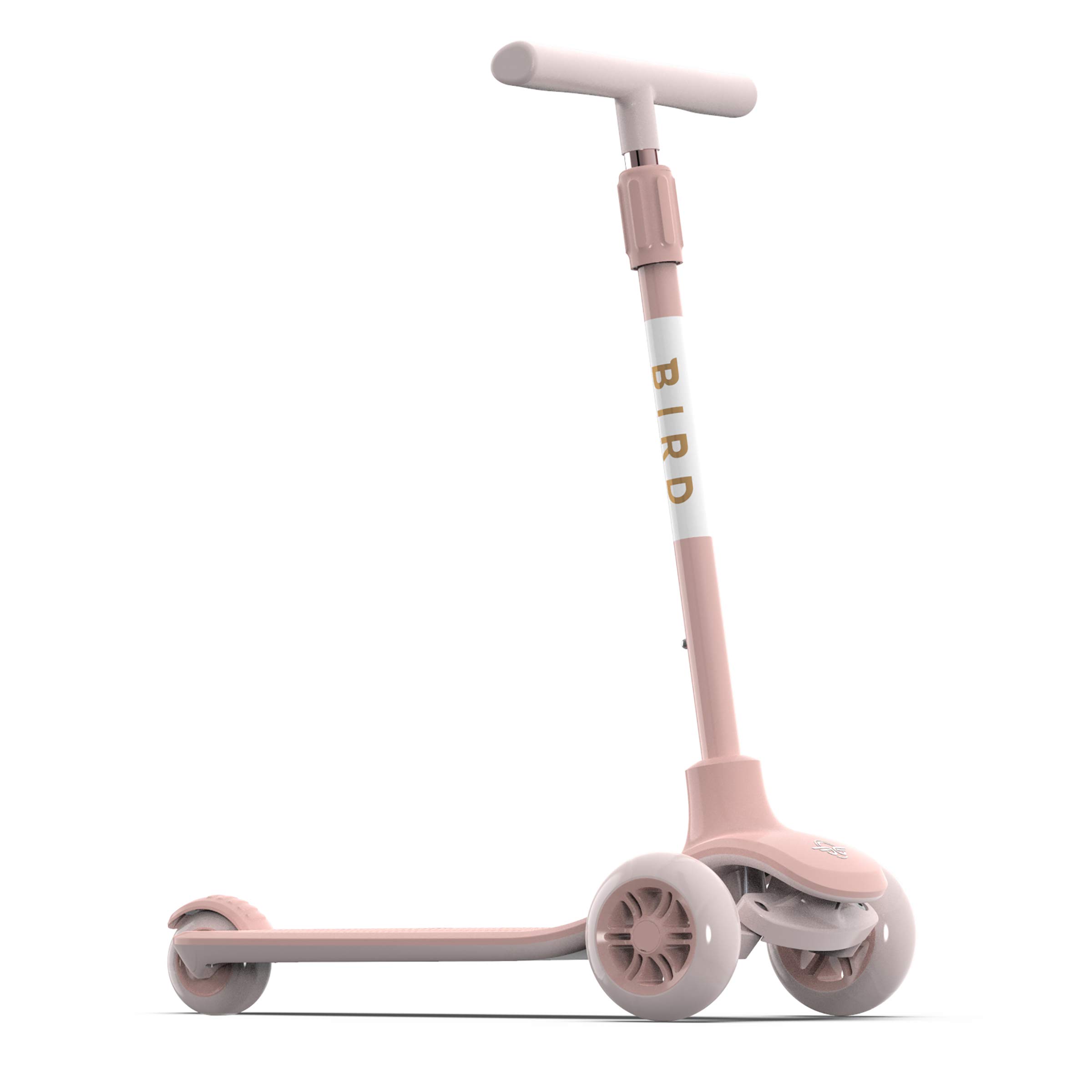 Bird OBB0UB2 Birdie Non-Electric Kick Scooter for Kids with Adjustable Height Handle