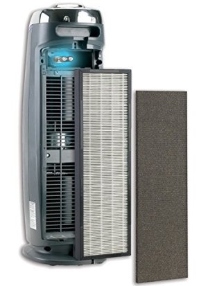 Nispira True HEPA Filter B FLT4825 Replacement For GermGuardian Air Purifier AC4825 AC4825E AC4825DL AC4825DLX AC4850PT AC4900CA AC4900ca AC4850PT AC4820 Pure Guardian AP2200CA Black Decker, 2 Pks