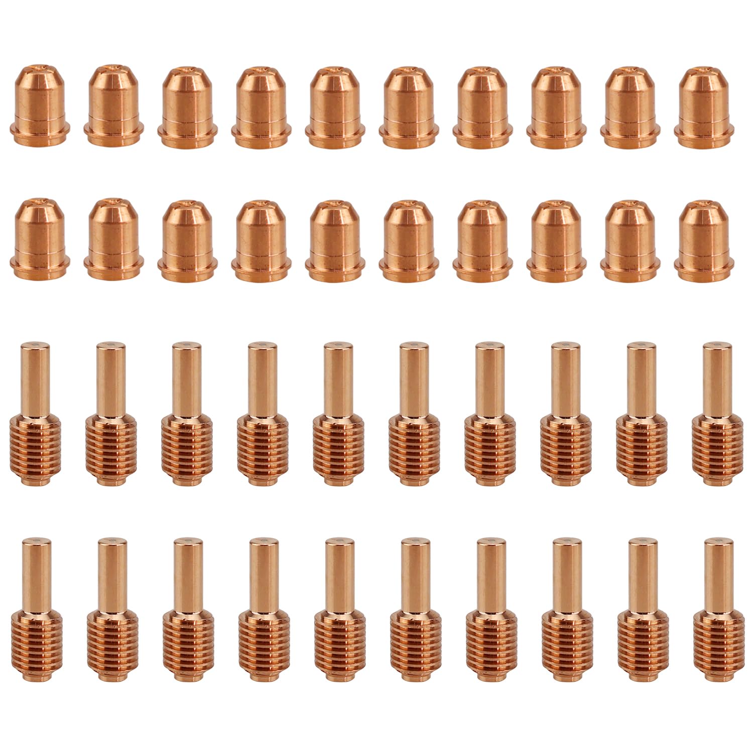 Donwind 20pcs 220718 Nozzles & 20pcs 220669 Electrodes Fit PMX 45