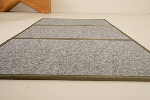 MustMat Tatami Mat Rush Grass Tatami Mattress Japanese Traditional Foldable (Full_xl-55"x82")