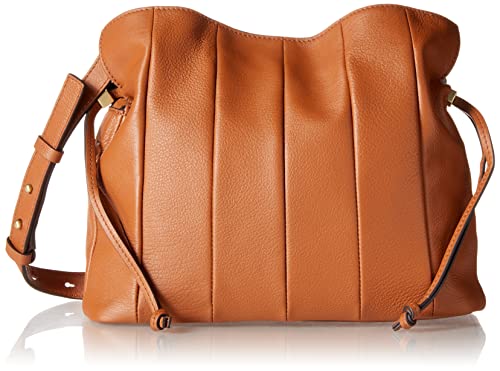 Vince Camuto womens Dario Crossbody, Warm Caramel, One Size US