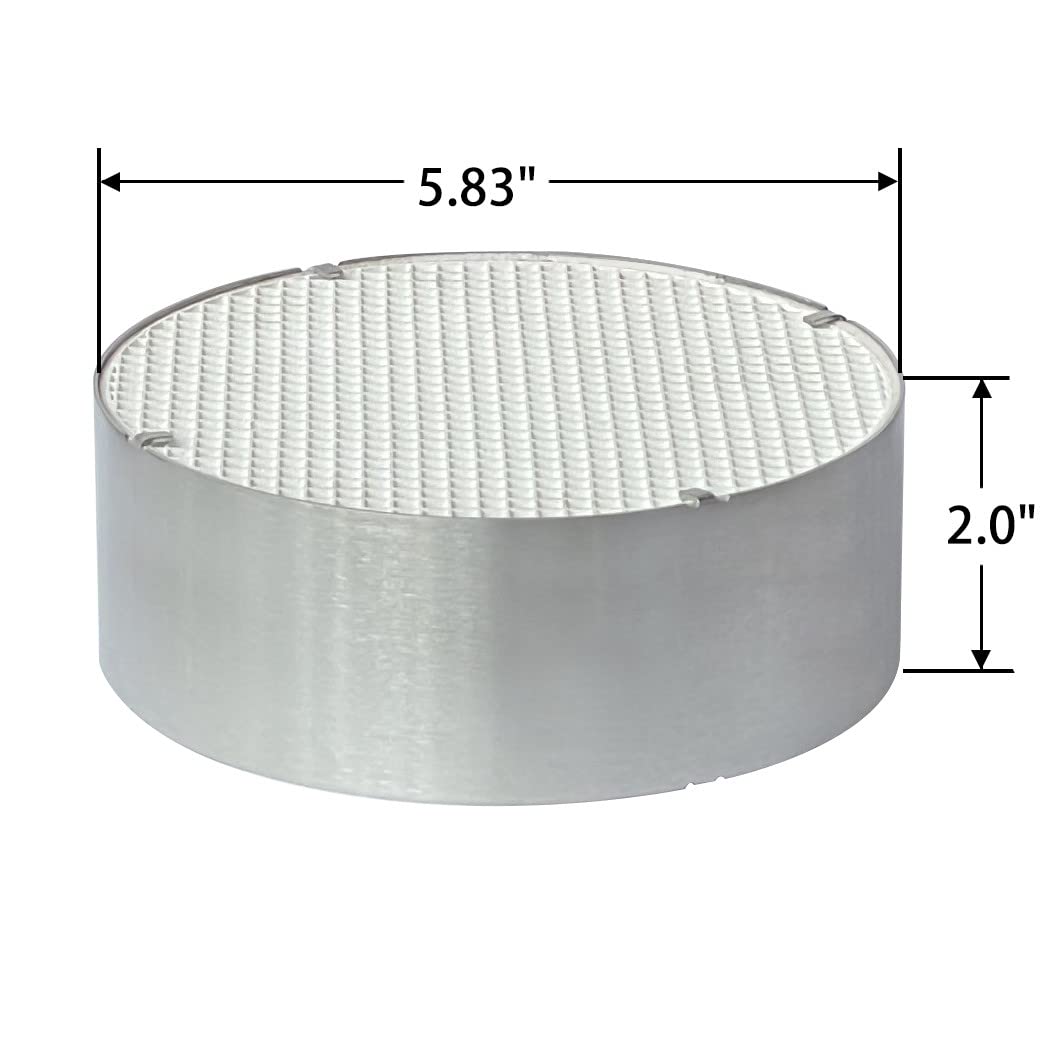 Wood Stove Catalytic Combustor, 6" Round Ceramic Catalytic Combustor Replacement for Dutchwest & Englander & Dovre Wood Burning Stoves