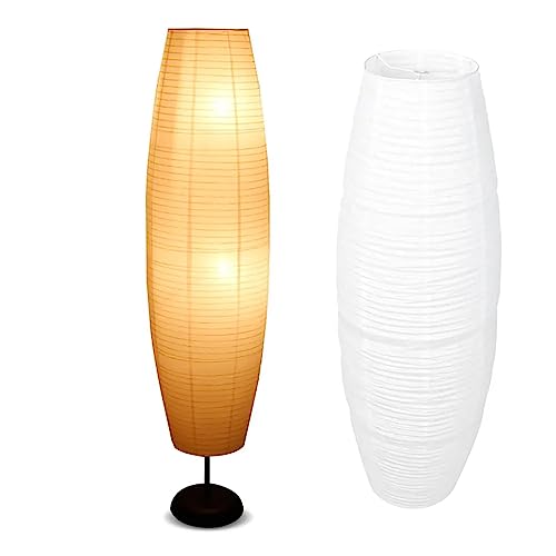 European Style Vertical Lampshade Floor Lamp Living Room Bedroom Creative Cross-border Warm LED Lighting Decoration