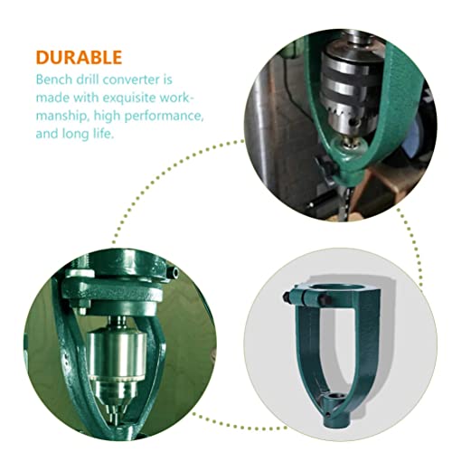 DOITOOL Joint Tool Sleeve for Part Mortiser Hole Furniture Conversion Drill Machine Cutters Steel Location Converter Cutter Woodworking Mortising Bit Log Drilling Accessory(60mm Drill Sleeve)