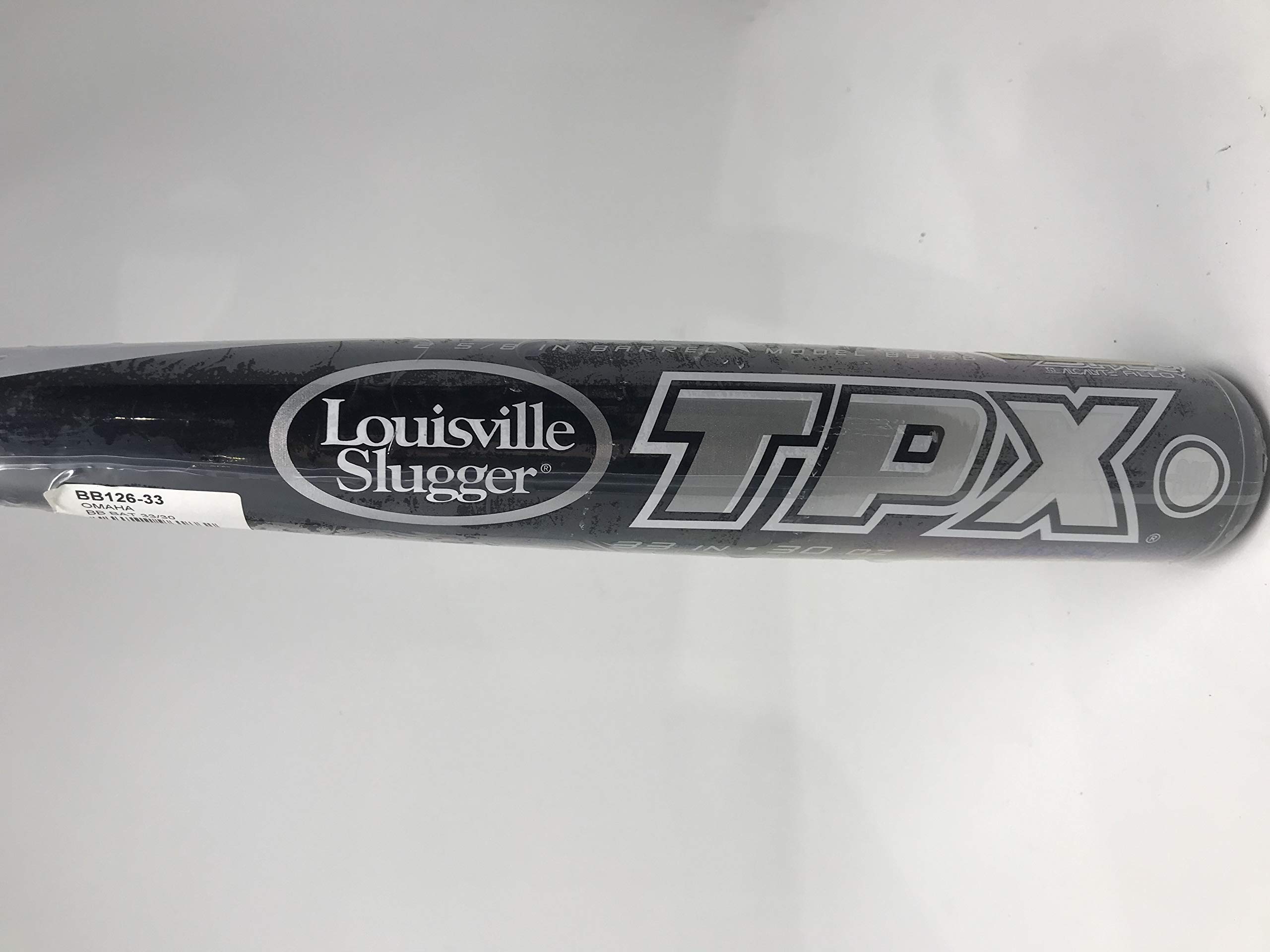 Louisville Slugger BBCOR Omaha Baseball Bat, 33-Inch, 30-Ounce