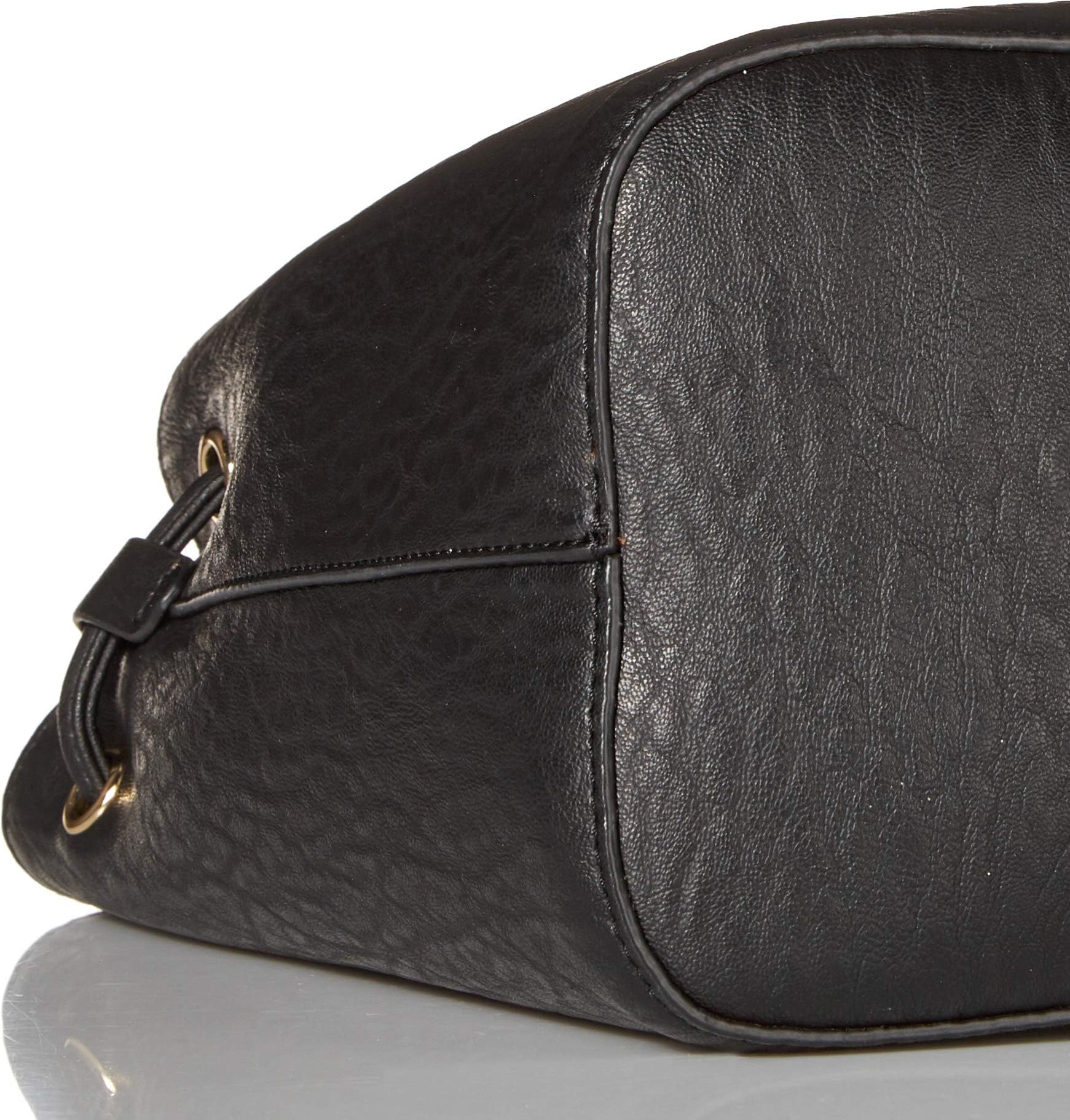 Calvin Klein Gabrianna Novelty Bucket Shoulder Bag, Caramel/Cherub White