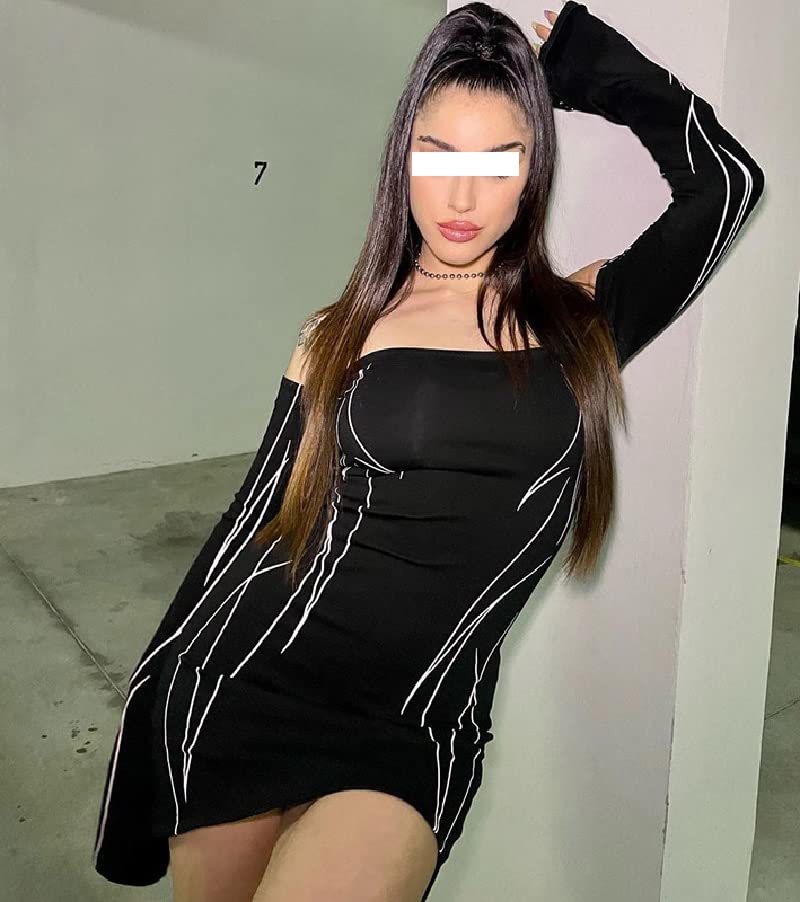 Faretumiya Women Off Shoulder Mini Sweater Dress Knit Bodycon Long Sleeve Off Shoulder Short Dress Y2k Ribbed Pullover Tunic Dress(Sexy Black,Small)