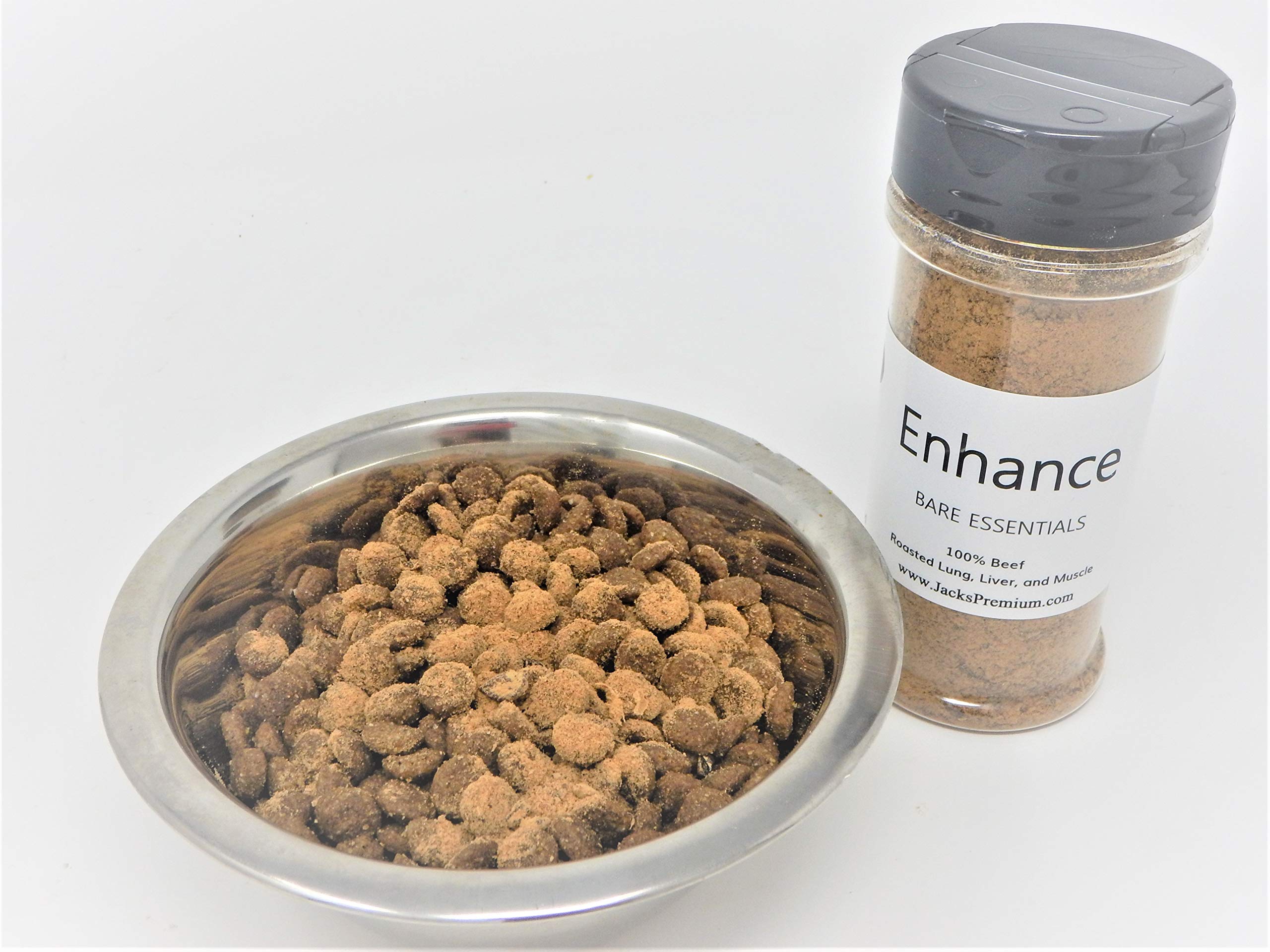 Jack's Premium Enhance - Dog Food Topper Seasoning- Protein and Flavor Enhancer - 100% Natural USDA Beef