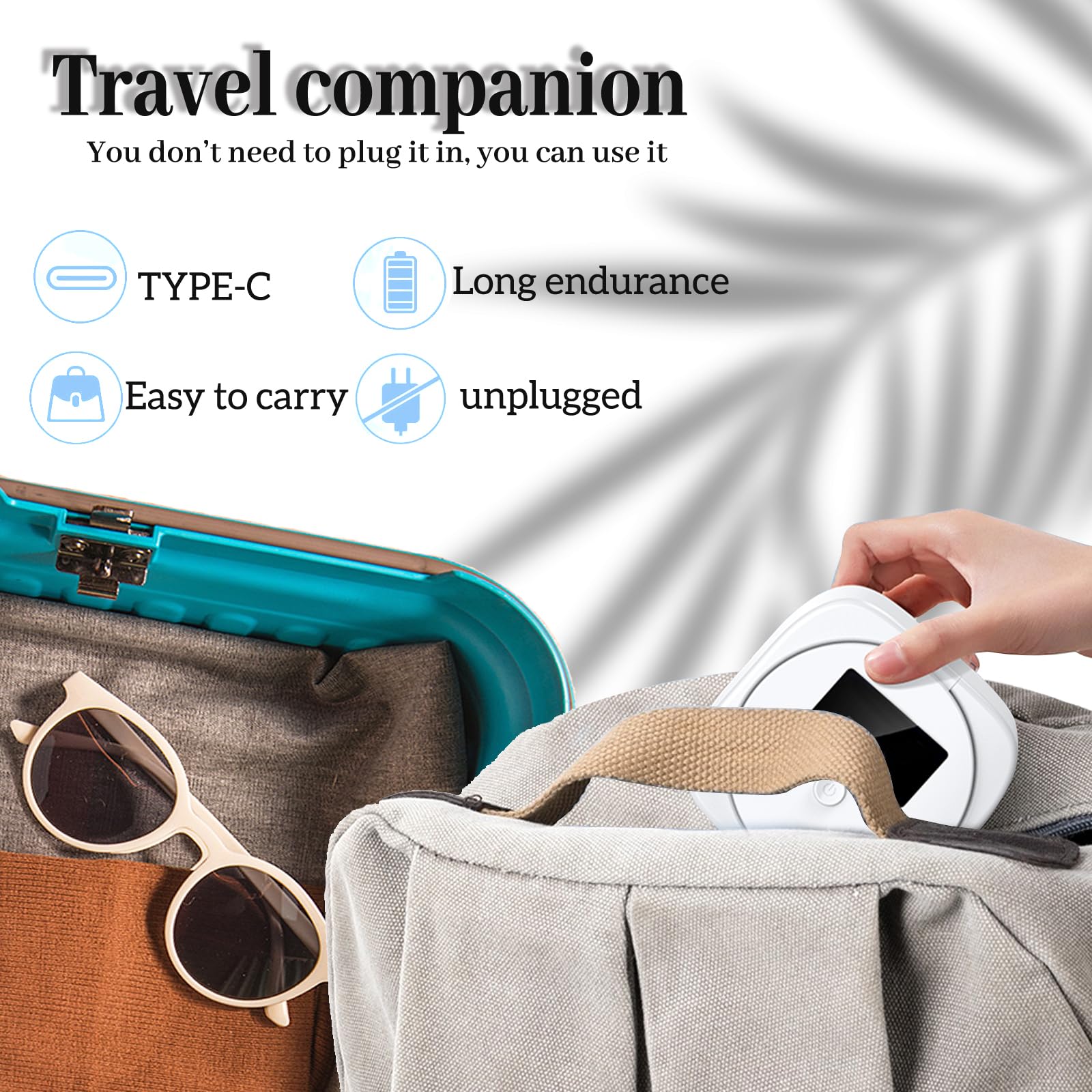 bliblo Ultrasonic Cleaner,Mouth Guard, Aligner, Whitening Trays.180ML Portable Ultrasonic Retainer Cleaner for Home or Travel Use.
