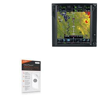 BoxWave Screen Protector Compatible With Garmin GTN 750 (Screen Protector ClearTouch Anti-Glare (2-Pack), Anti-Fingerprint Matte Film Skin for Garmin GTN 750
