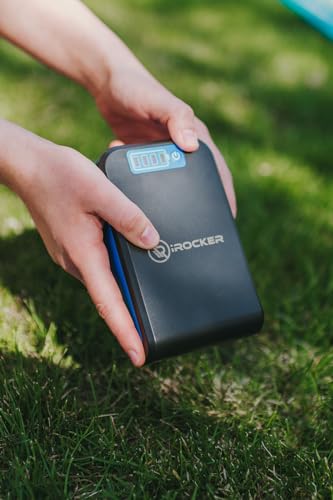 iROCKER Portable Battery - 12V DC Power Outlet and USB plugin Compatible with Electric Pump for Inflatable Stand Up Paddle Boards