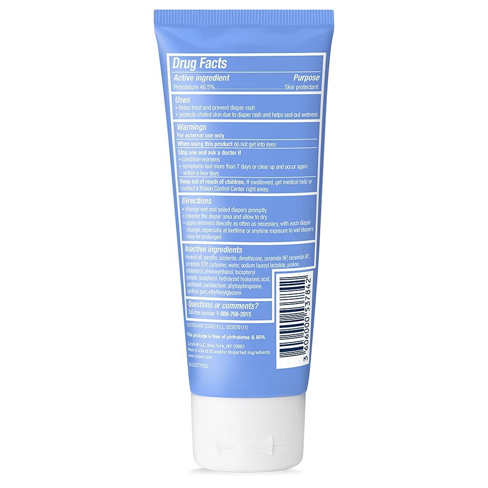 CeraVe Baby Healing Ointment - 3 oz, Pack of 3