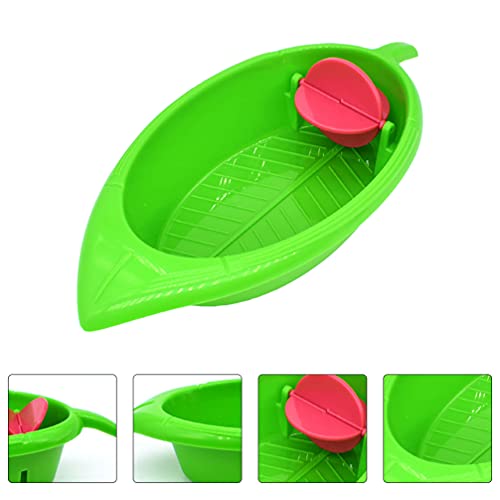 Mipcase Bird Bathtub- Parakeet Bird Bath Shower Tub Indoor Aaccessories for Pet Small Birds Parrots, Green