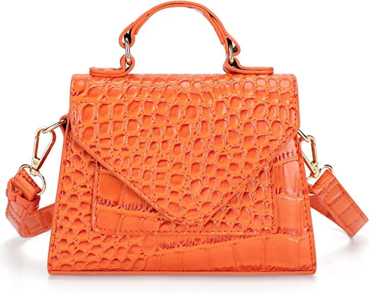 Women’s Trendy Mini Designer Crossbody Bags, Top Handle Clutch Handbag, Cute Shoulder Purse