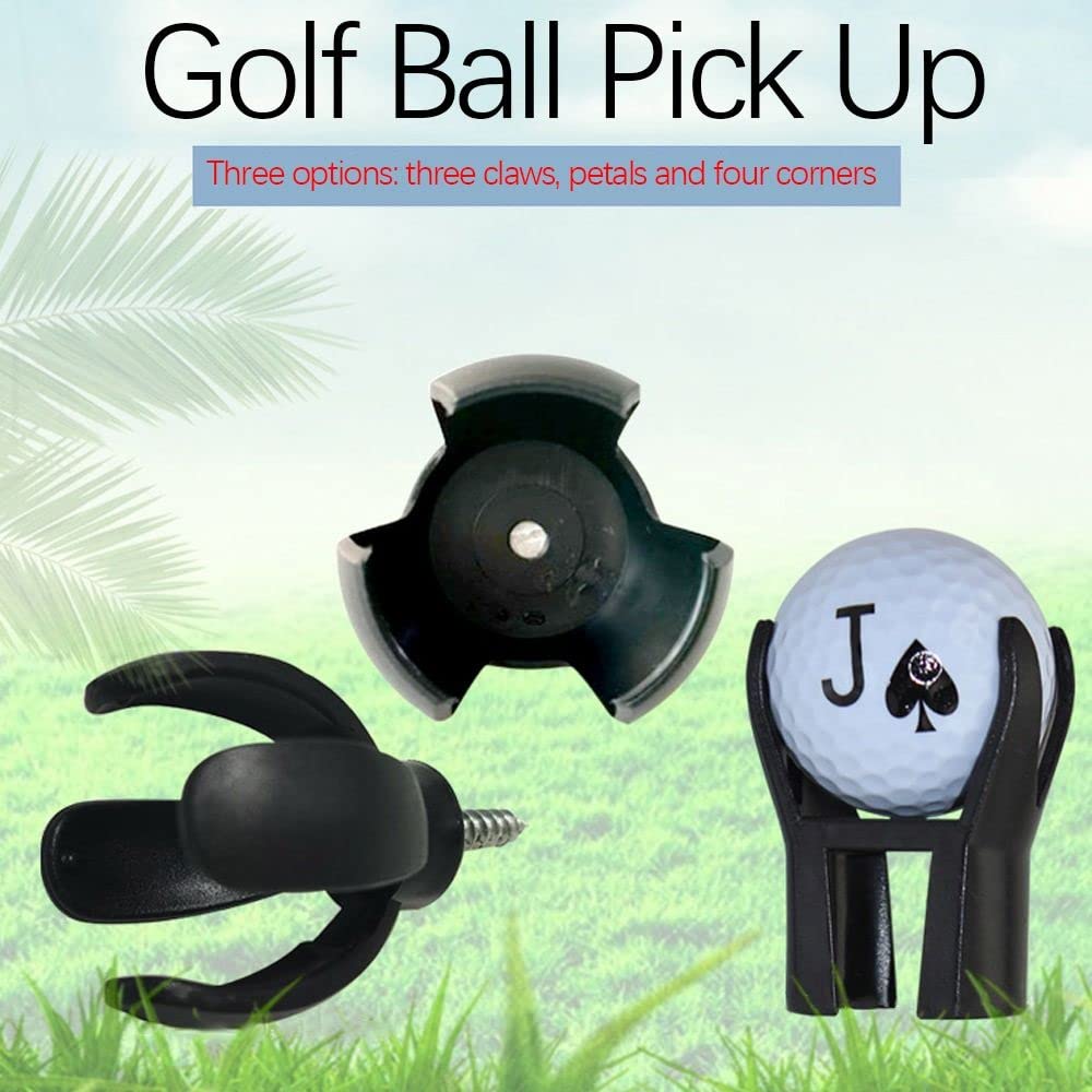 Cofordos Golf Ball Picker Durable Golf Ball Retriever Portable Golf Tool Golf Training for Putter(Style-1)