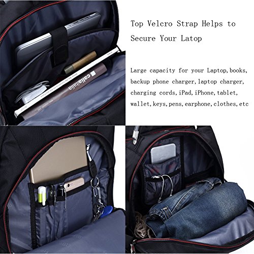 FreeBiz 55L 21 Inch High Laptop Backpack fits under 19 Inch Gaming Computer Notebook Macbook for Men (18.4 inch)