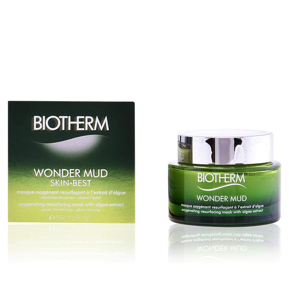 Biotherm Skin Best Wonder Mud Oxygenating Resurfacing Mask with Algae Extract, 2.53 Ounce
