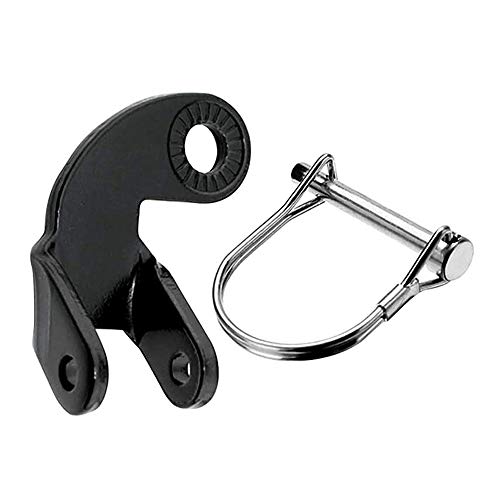 Bike Trailer Coupler, MoreChioce Bicycle Trailer Hitch Adapter Attachment Bike Accessories Attachment Angled Elbow for Child Pet Cargo Bike Trailers