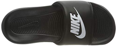 NIKE Women's Victori One Slide Trail Running Shoe, Black White Black, 6