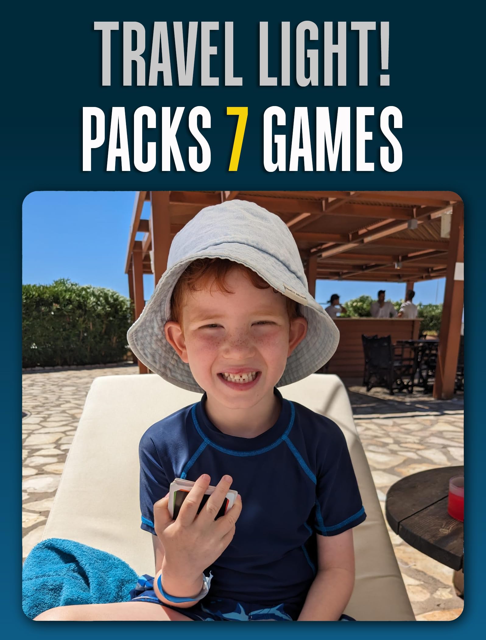 Smart Cards Countries, 7-Games-in-1 (Trumps, Pairs, Guess Who, Happy Families, Rummy, and More)
